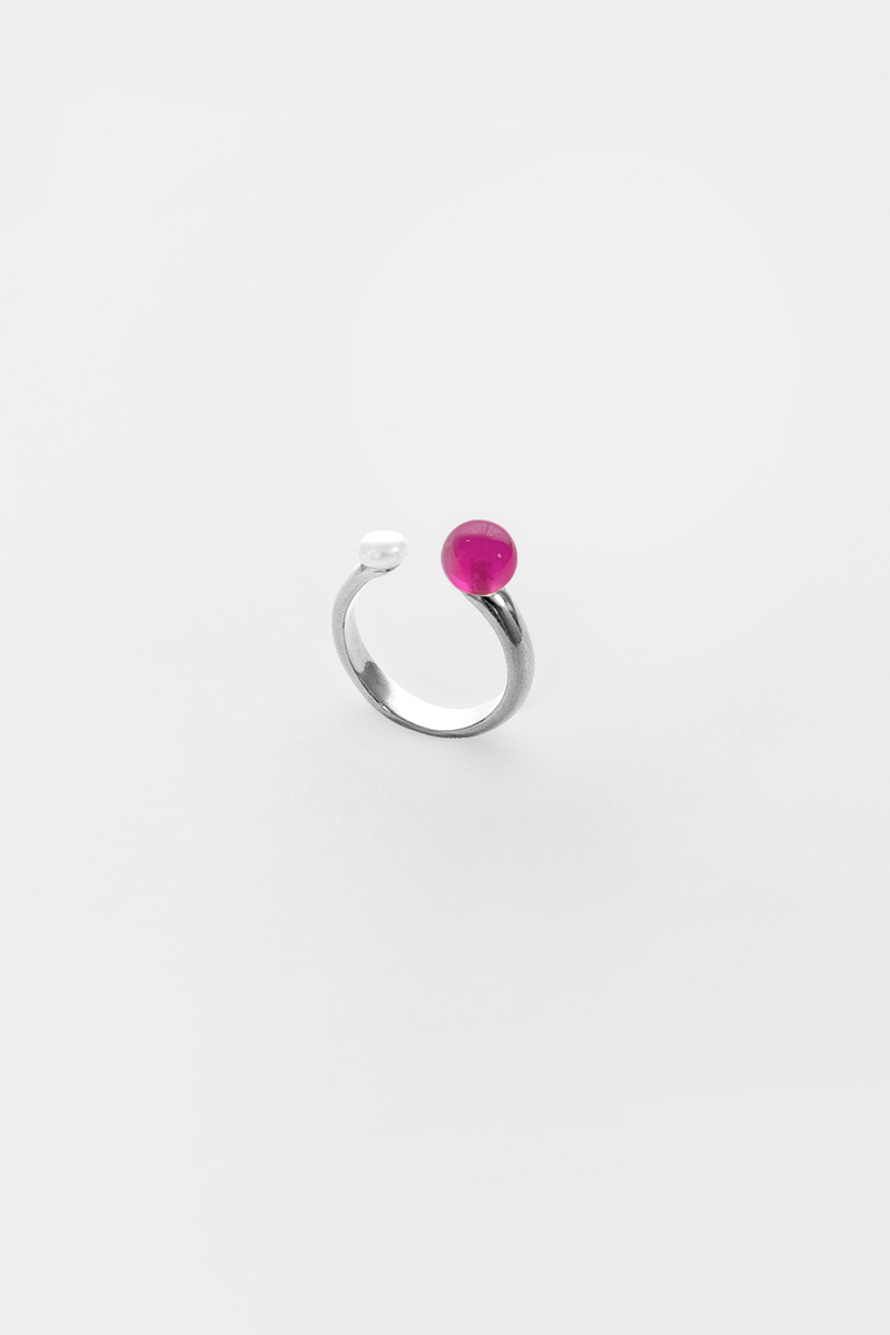 Open Ring, Ruby – Kara Yoo